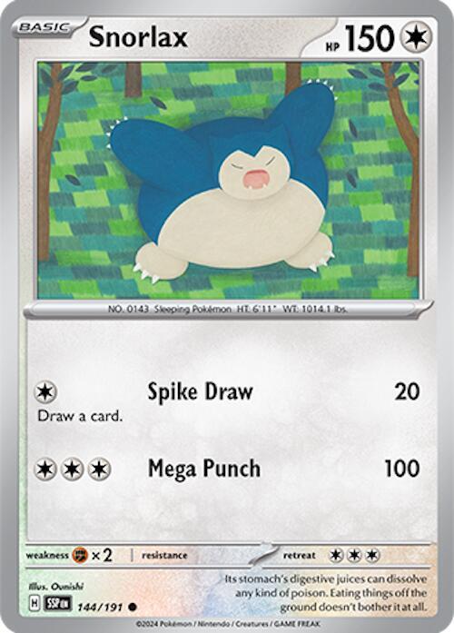 Snorlax - SV08: Surging Sparks (SSP)