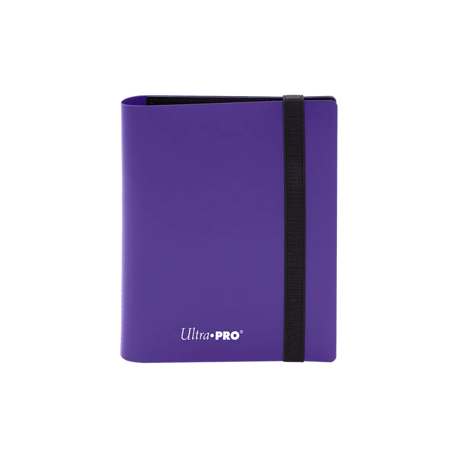 Ultra Pro Eclipse 2 Pocket PRO BINDER ROYAL PURPLE