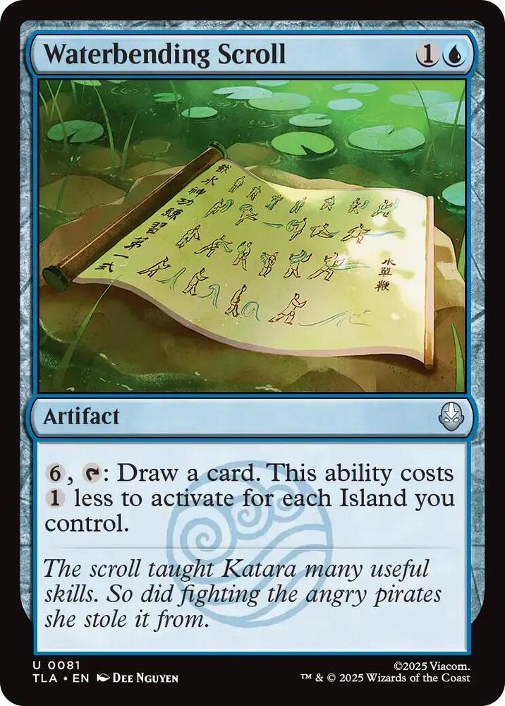 Waterbending Scroll - Avatar: The Last Airbender (TLA)