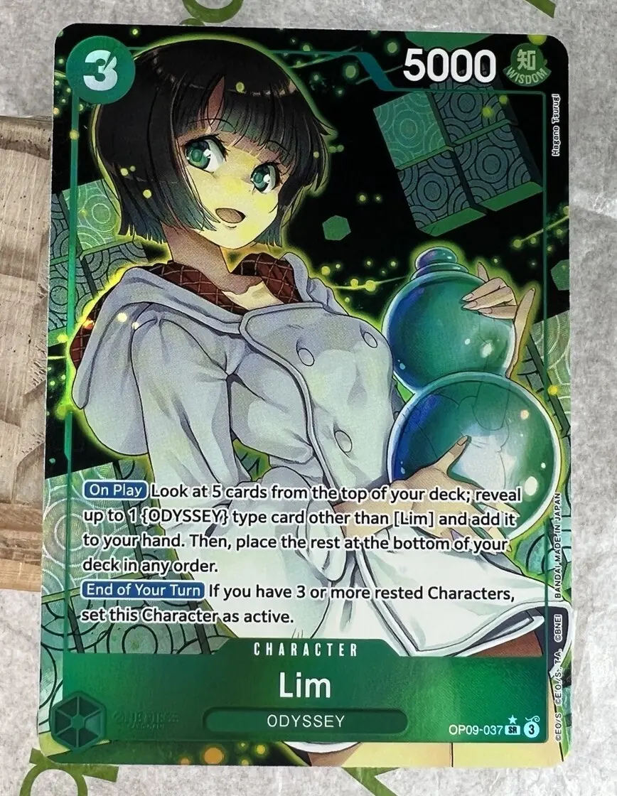 Lim (037) (Parallel) One Piece • SR • OP09-037