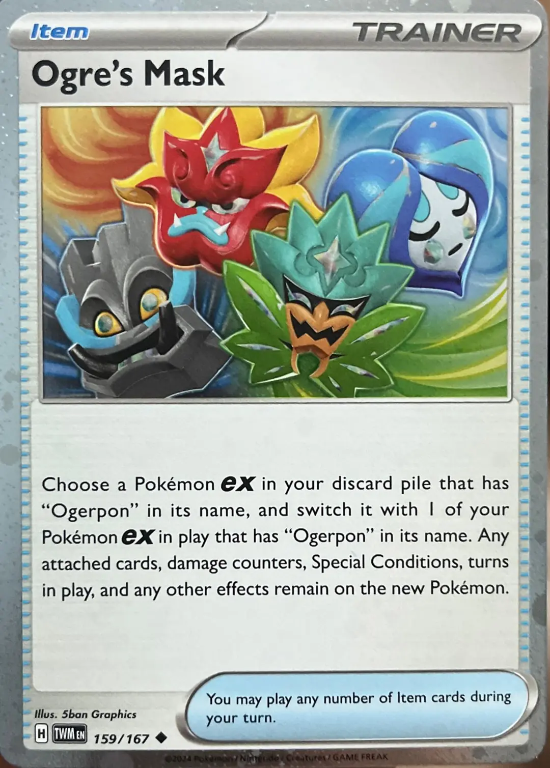 Ogre’s Mask Cosmos Holo #159