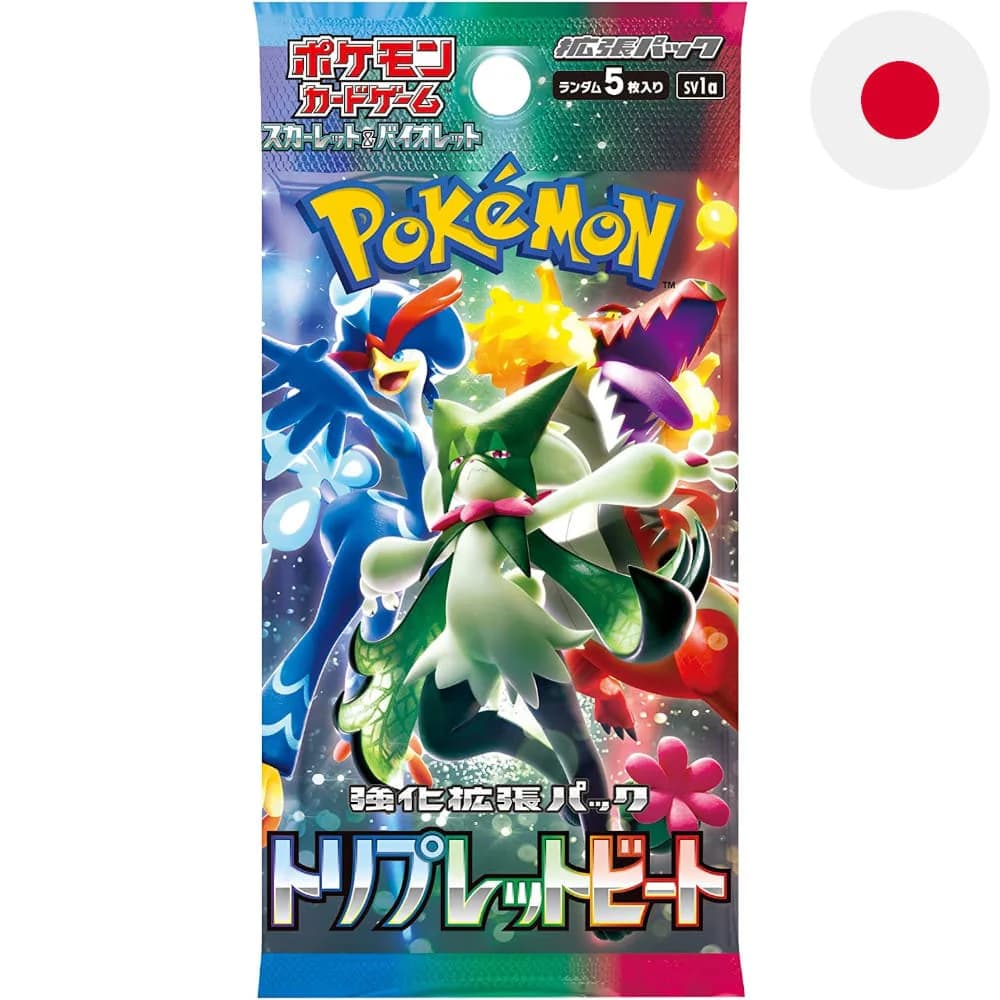 Pokemon Triple Beat Japonca Booster Paket