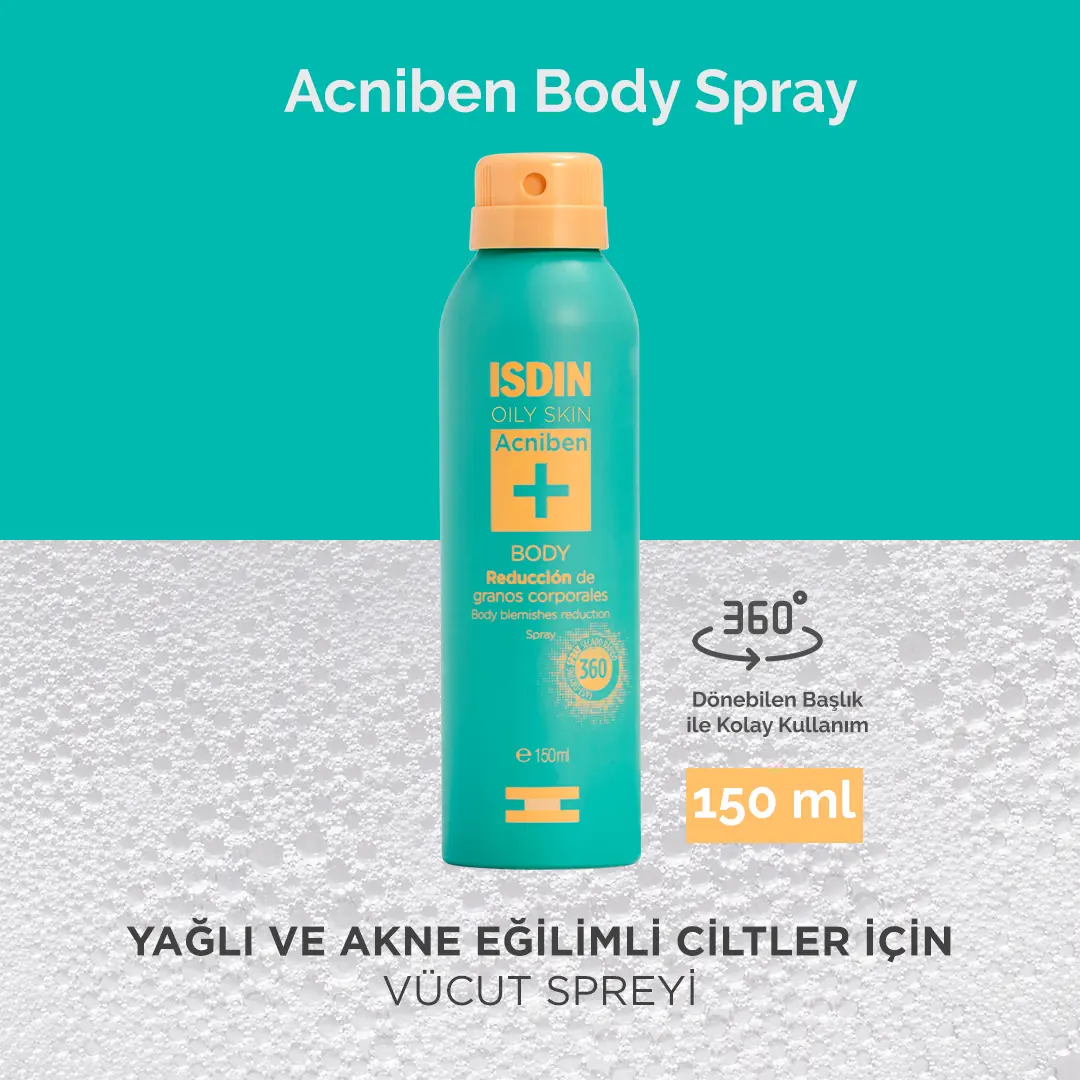 Acniben Body Spray 150 ml ISDIN Türkiye