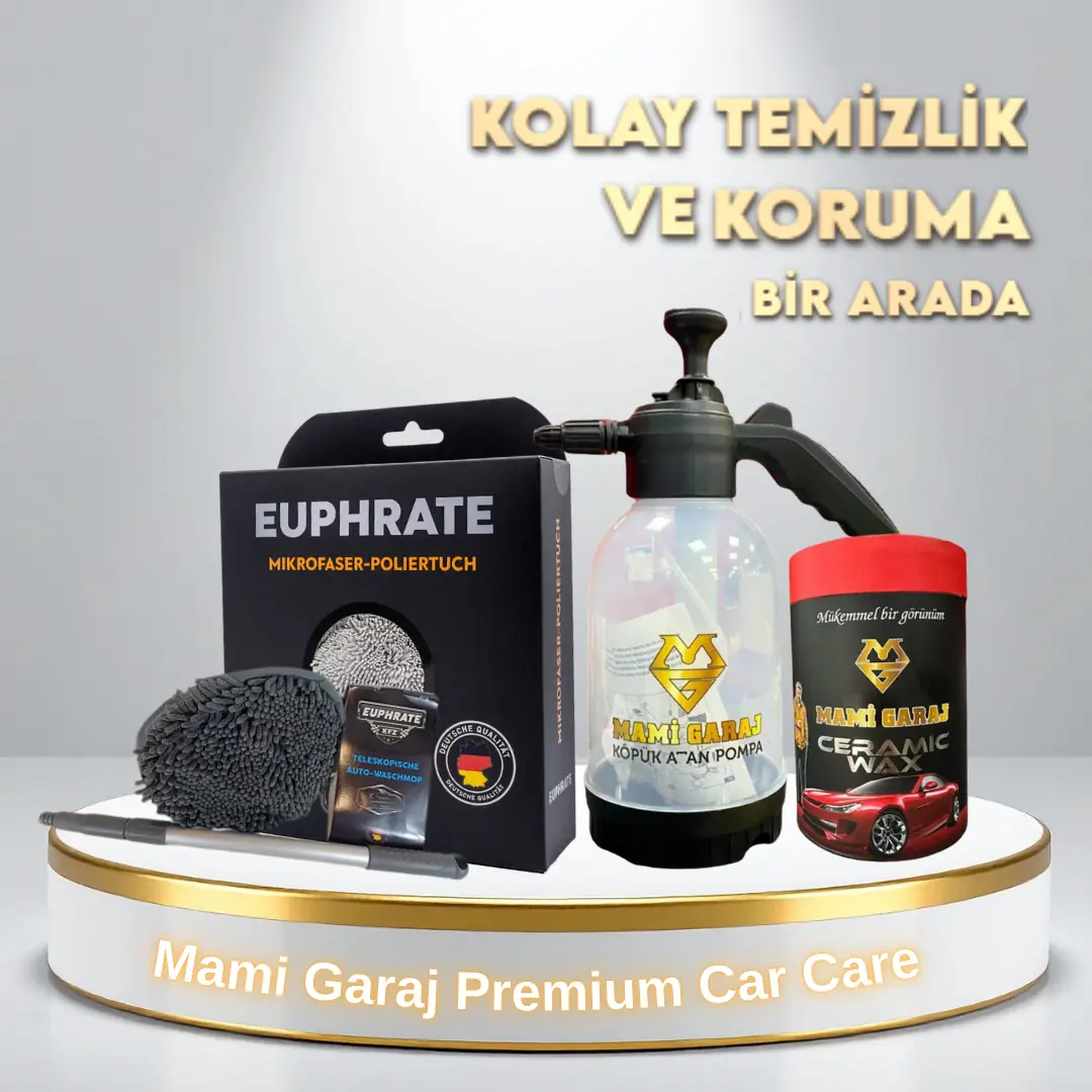 Mami Garaj Yıkama Seti