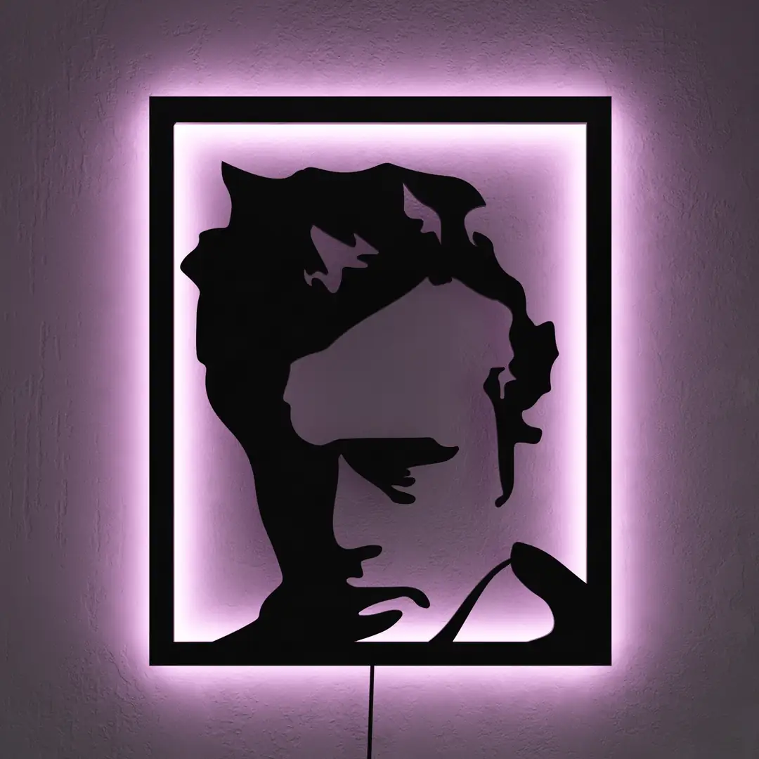 James Dean Wall Lightning Panel | Plug in Wall Sconce
