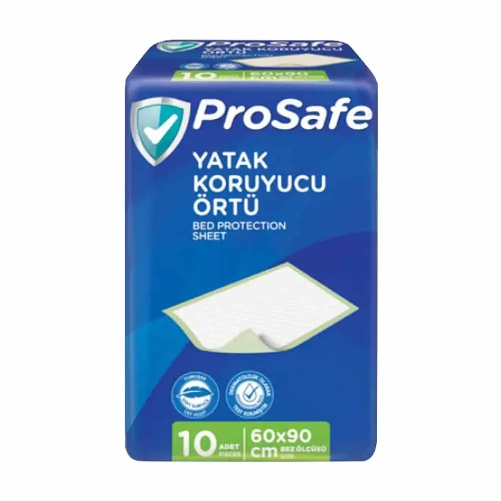 Prosafe Hasta Altı Örtüsü 60cm*90cm 10'lu | Medikaliste