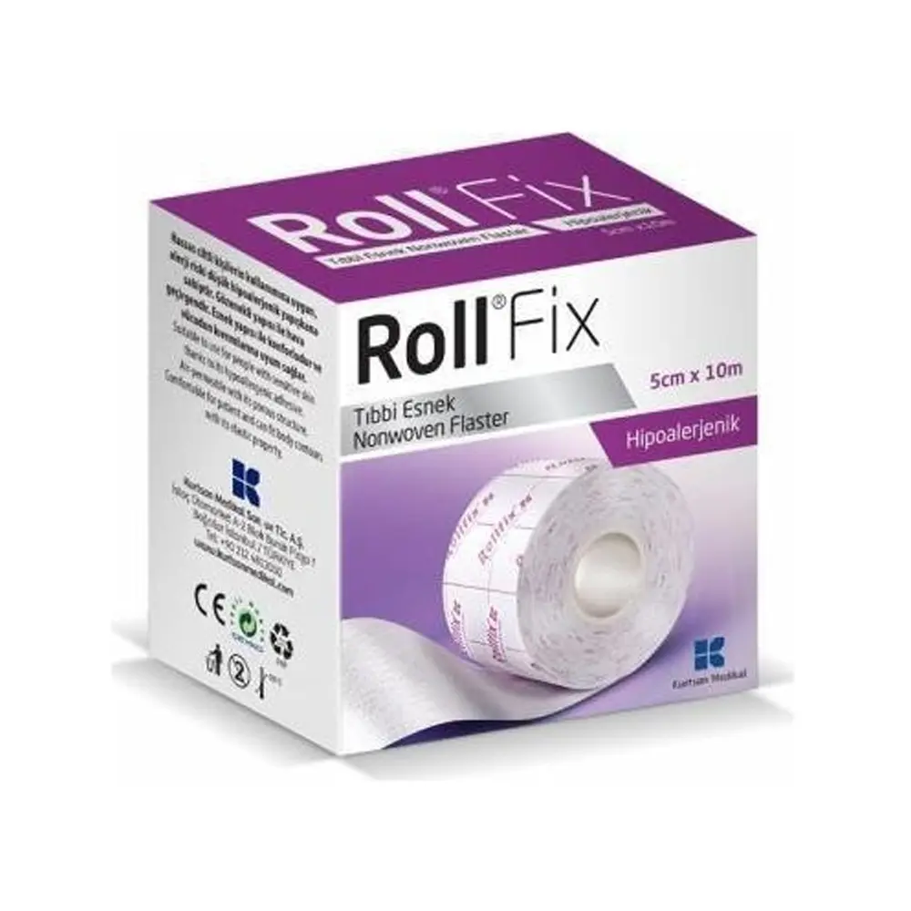 Rollfix Hipoalerjenik Esnek Fix Flaster 5cm*10mt | Medikaliste