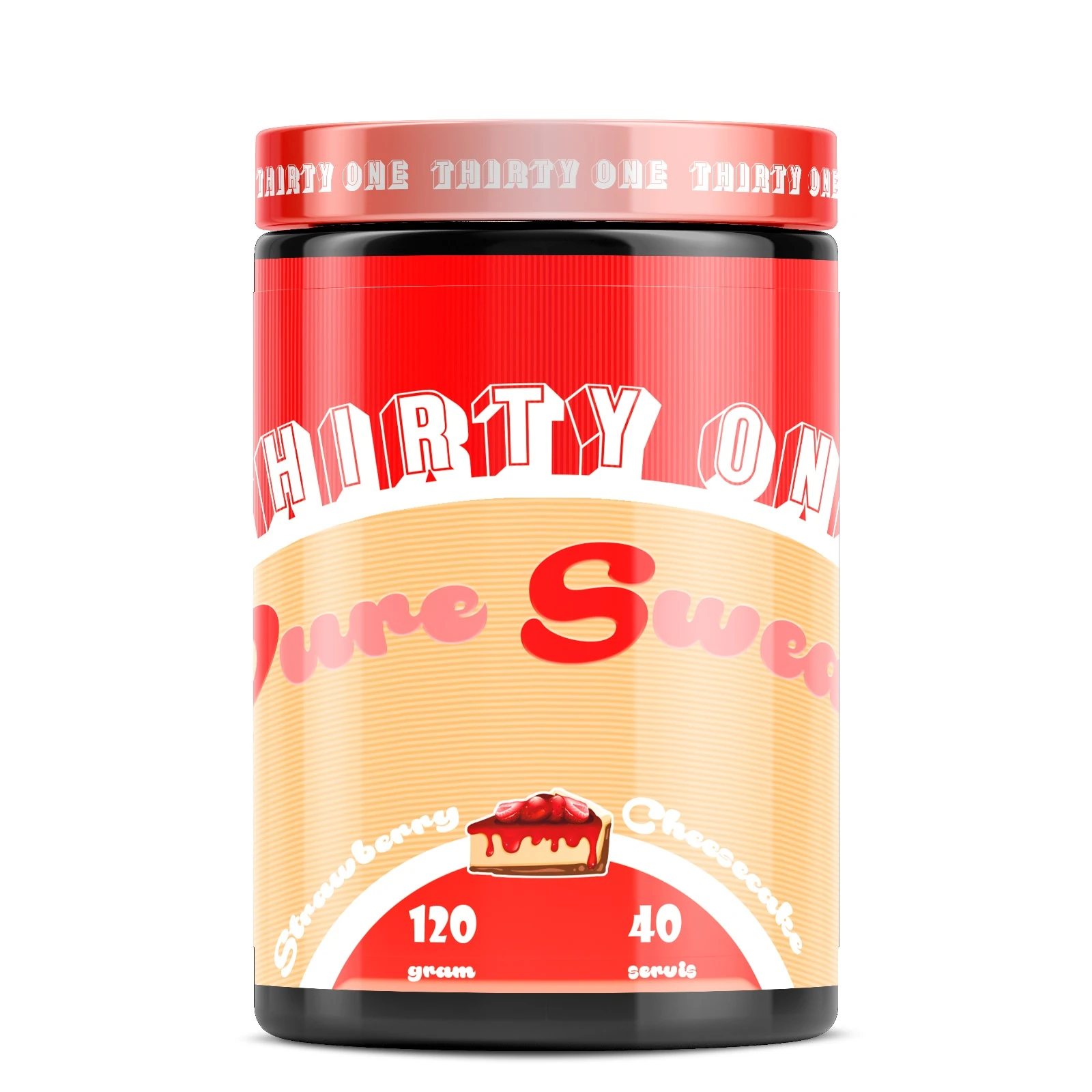 Pure Sweet (Çilekli Cheesecake) 120gr 40 servis