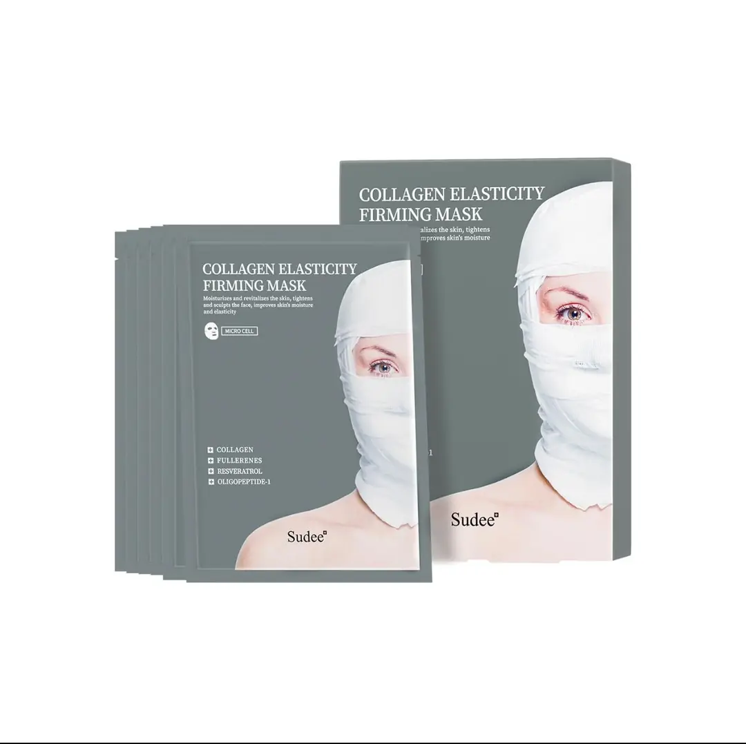 Sudee Collagen Elasticity Firming Mask (30 ml * 5 adet) Ciltte lifting ...
