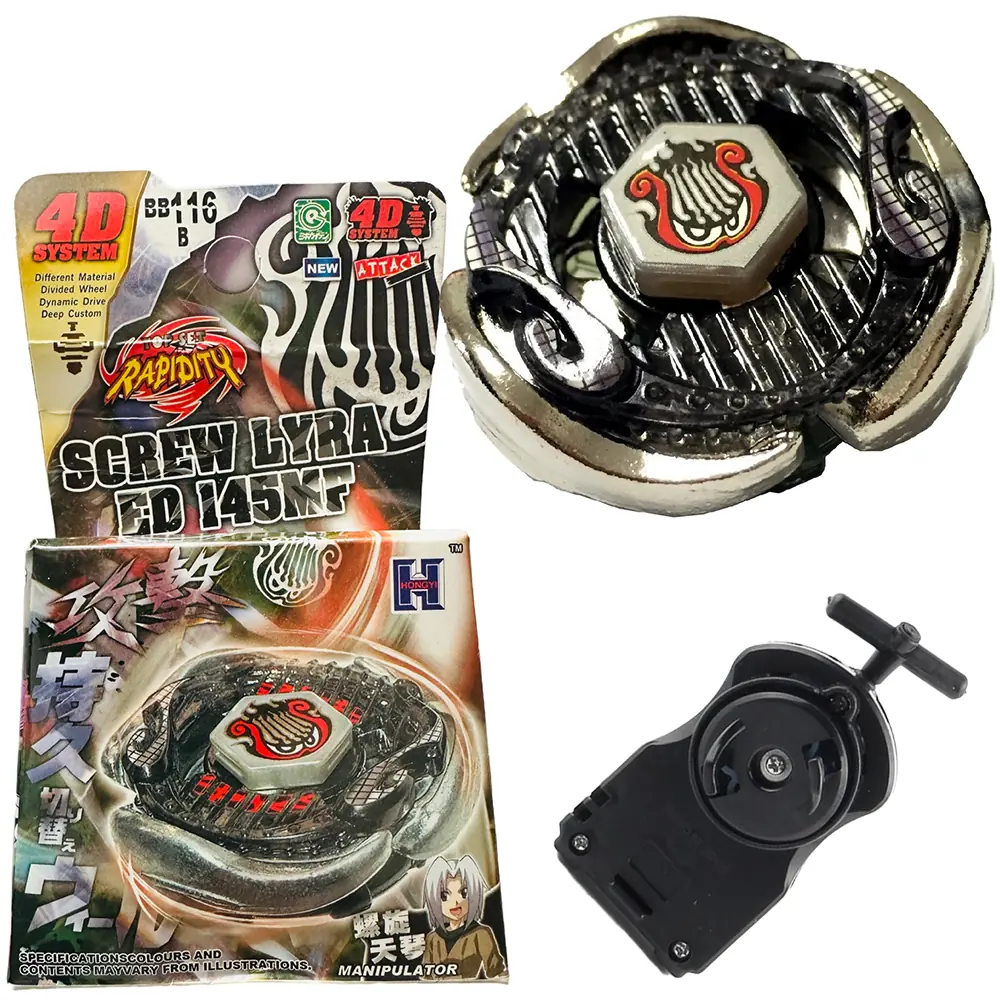 EFOTECH - BB116B BEYBLADE METAL FUSION Screw Lyra Ed L-Drago Destructor ...