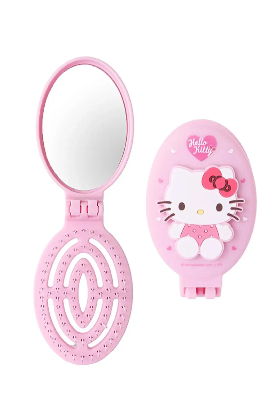 Sanrio Hello Kitty Lisanslı Dikdörtgen Oval Ayna Tarak