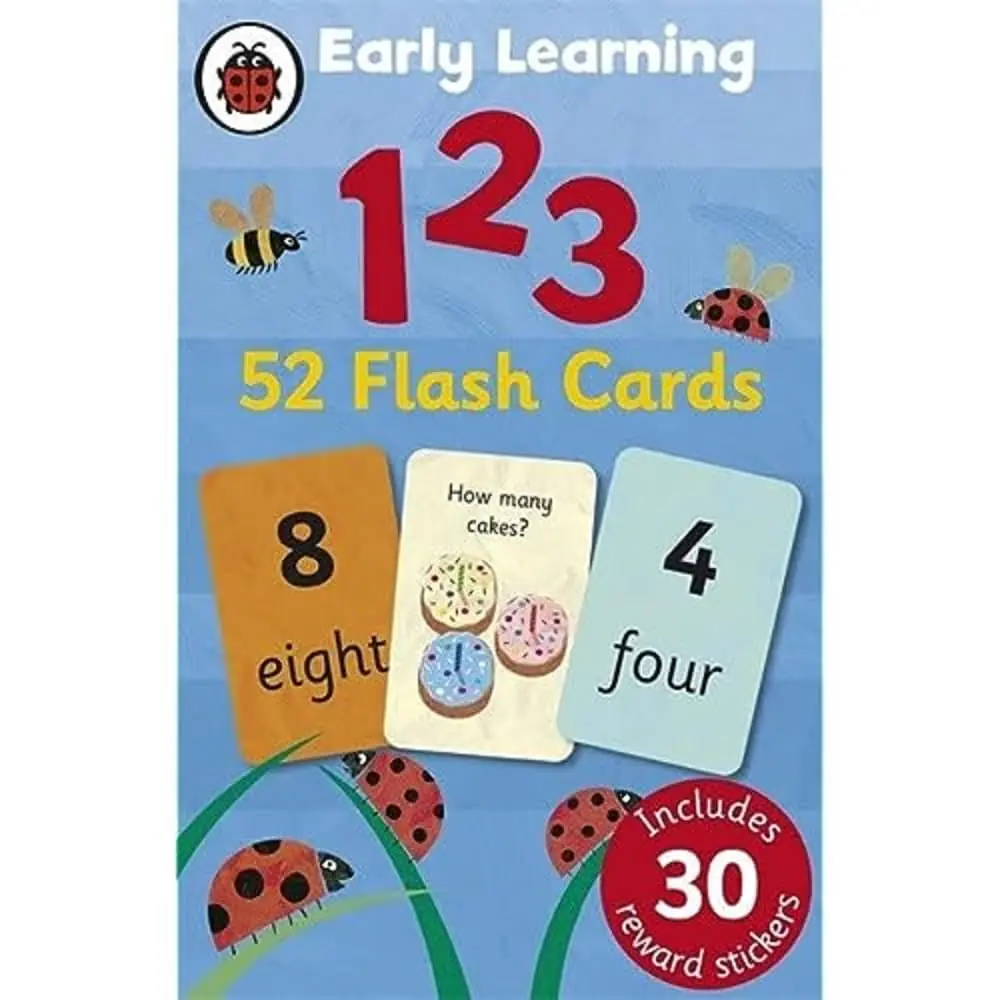 Ladybird Early Learning: 123 flash cards