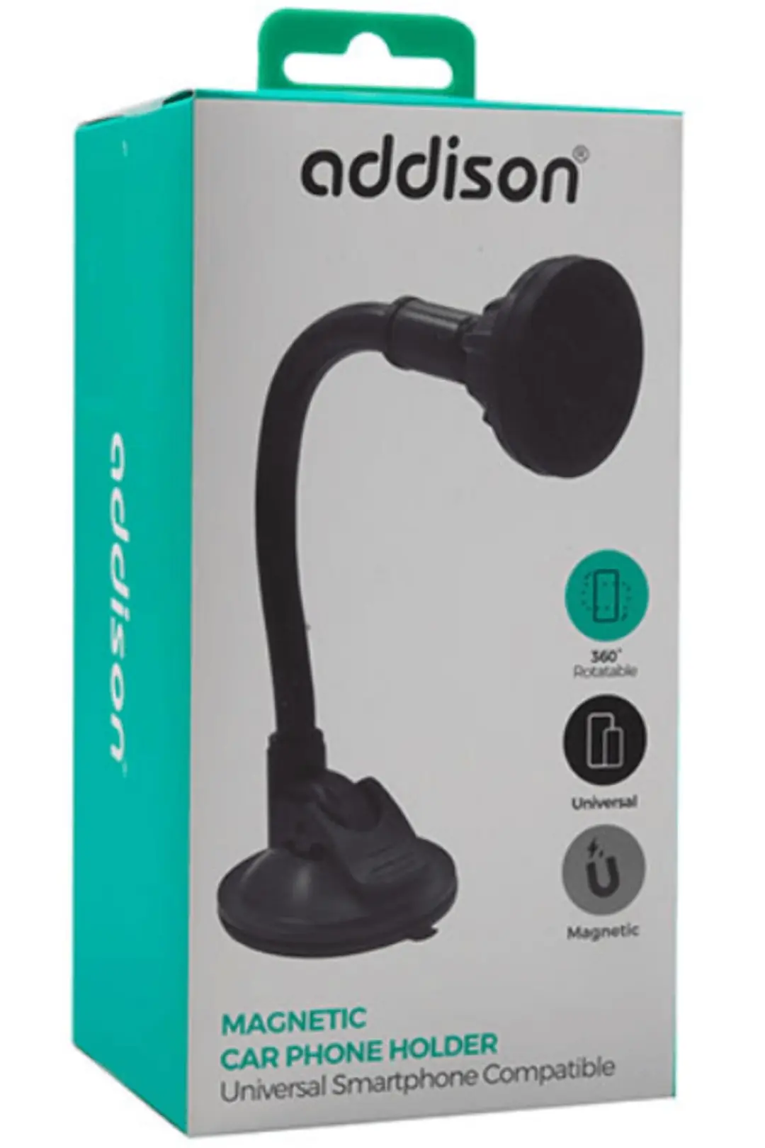 Addison Ads-130 Universal Ayarlanabilir Siyah Mıknatıslı Tel