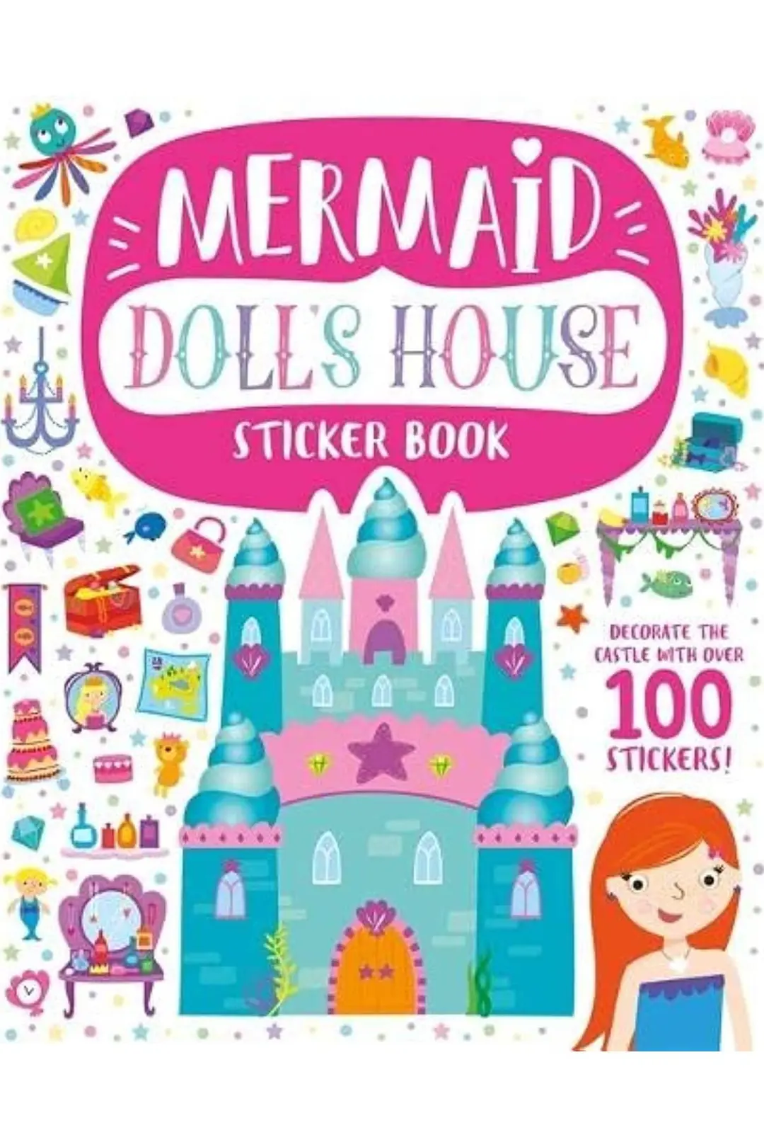 Mermaid Doll's House Sticker Book