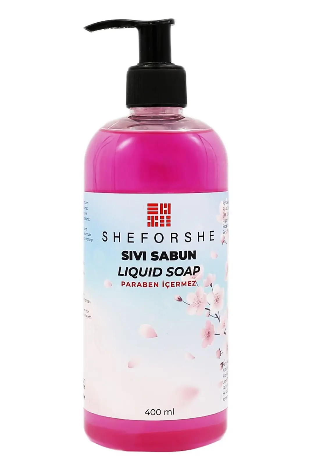 400Ml Sheforshe Parabensiz Sakura Sıvı Sabun | Miniso