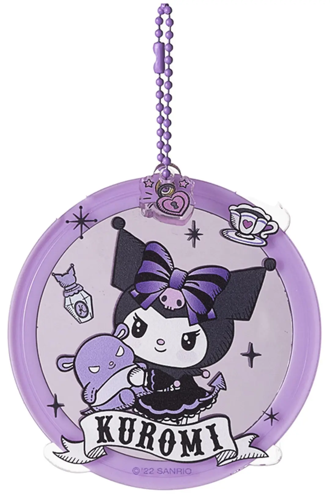 Sanrio Kuromi Lisanslı Akrilik Dönebilen Taşınabilir Ayna