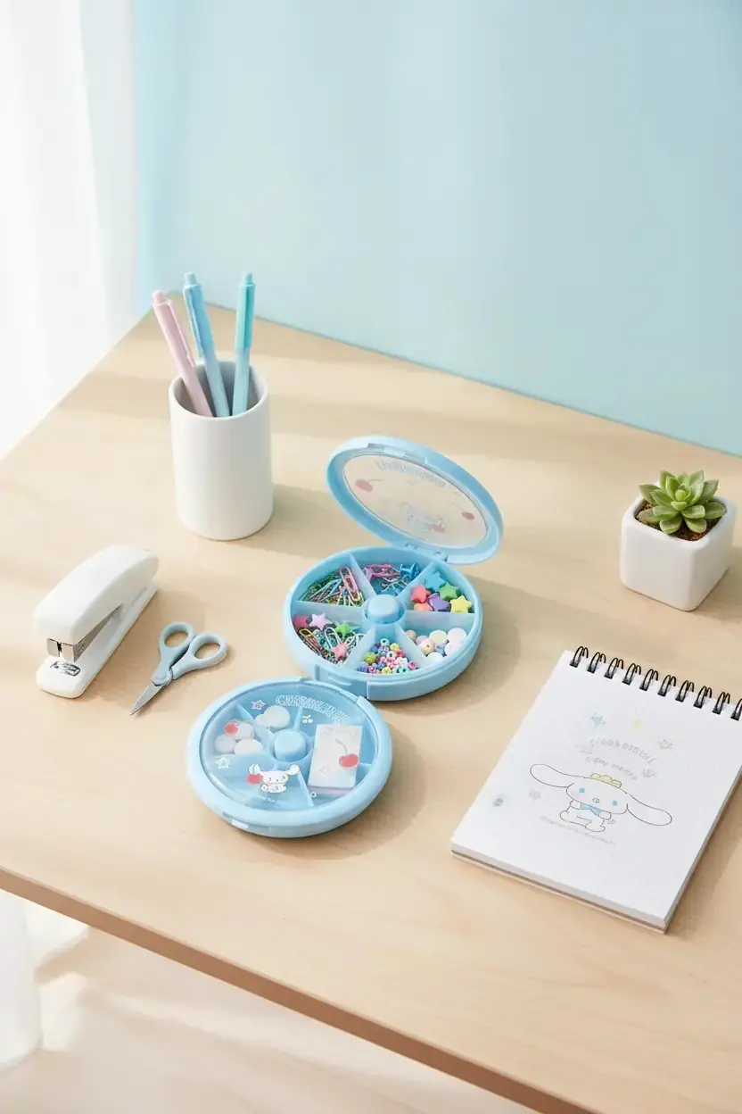 Sanrio Lisanslı Cinnamoroll Saklama Kutusu