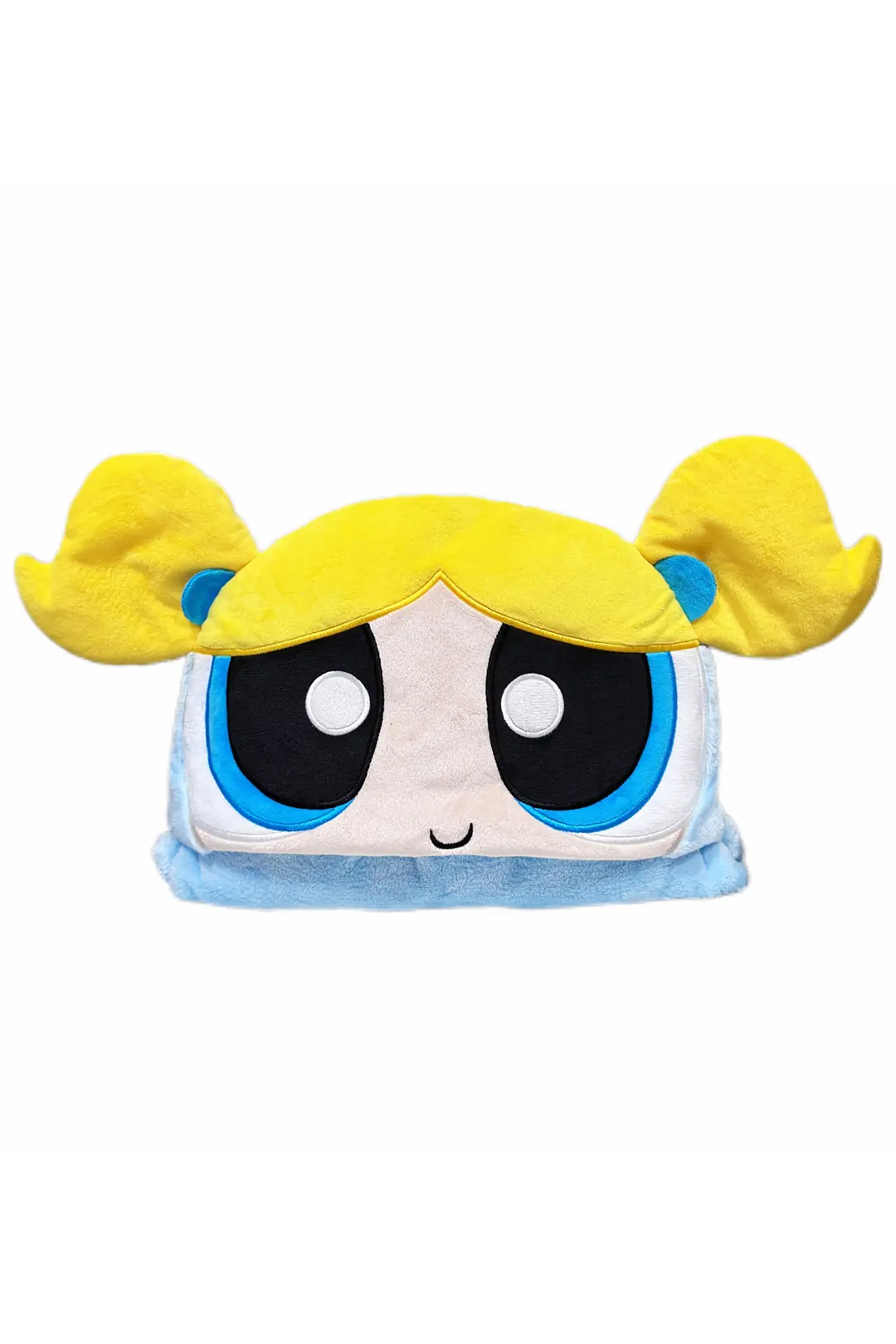 Powerpuff Girls Lisanslı Kalın Kapüşonlu Battaniye (Bubbles)