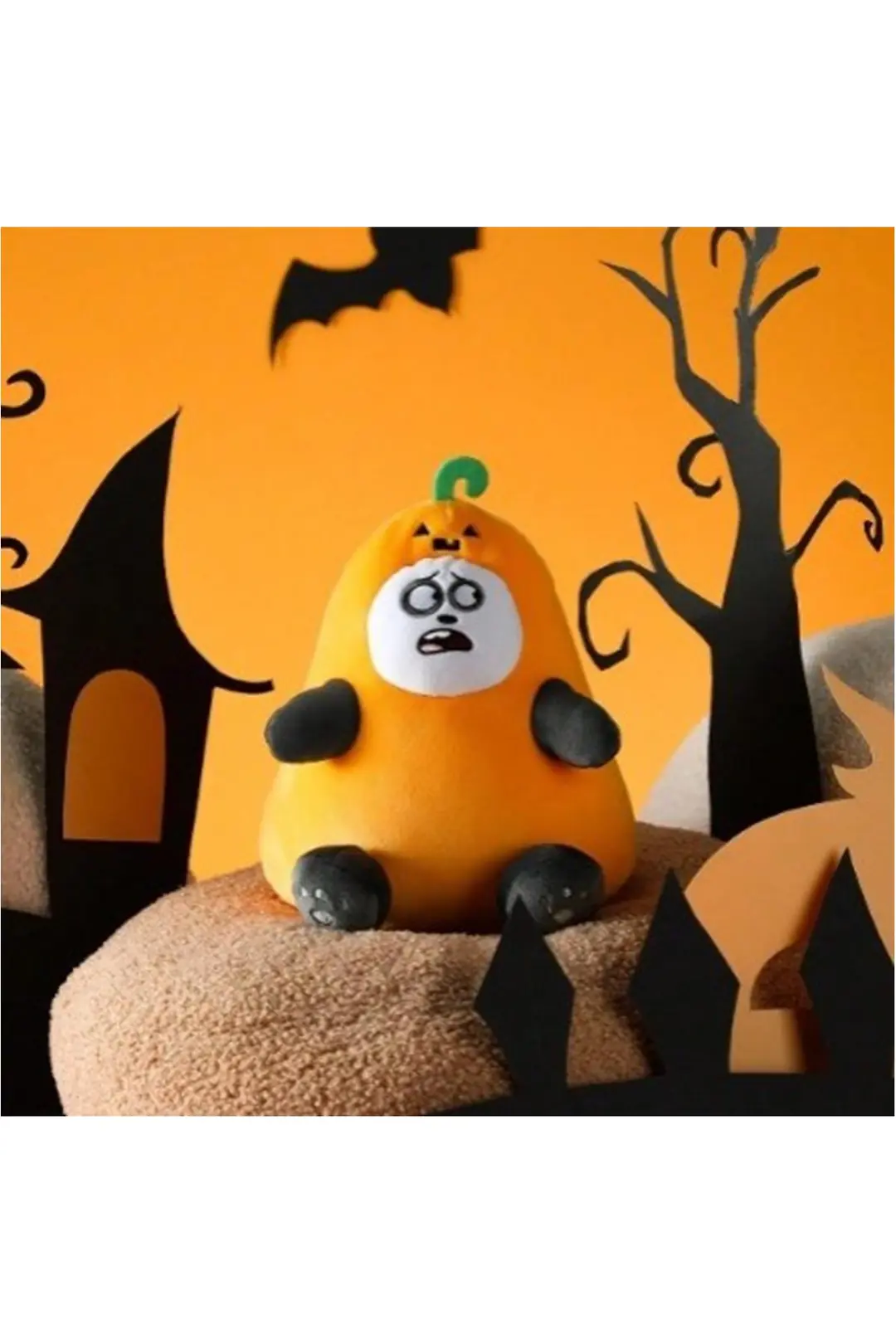 We Bare Bears Lisanslı Hallowen Kostümlü Peluş - Panda | Miniso