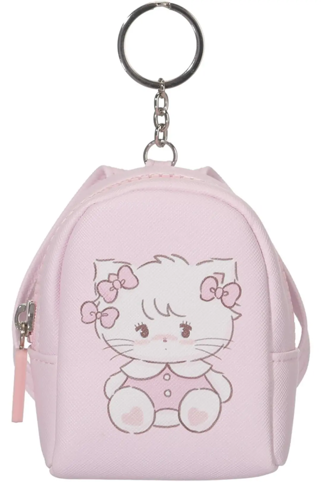 Sevimli Mikko Lisanslı Mini Sırt Çantası Anahtarlık | Miniso