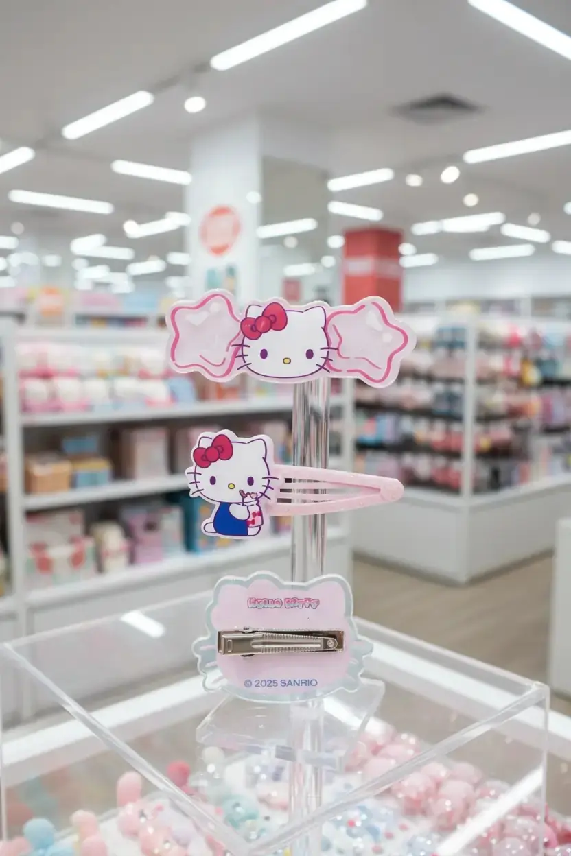 Hello Kitty Saç Tokası 3’lü – Sweet Factory Set | Miniso TR