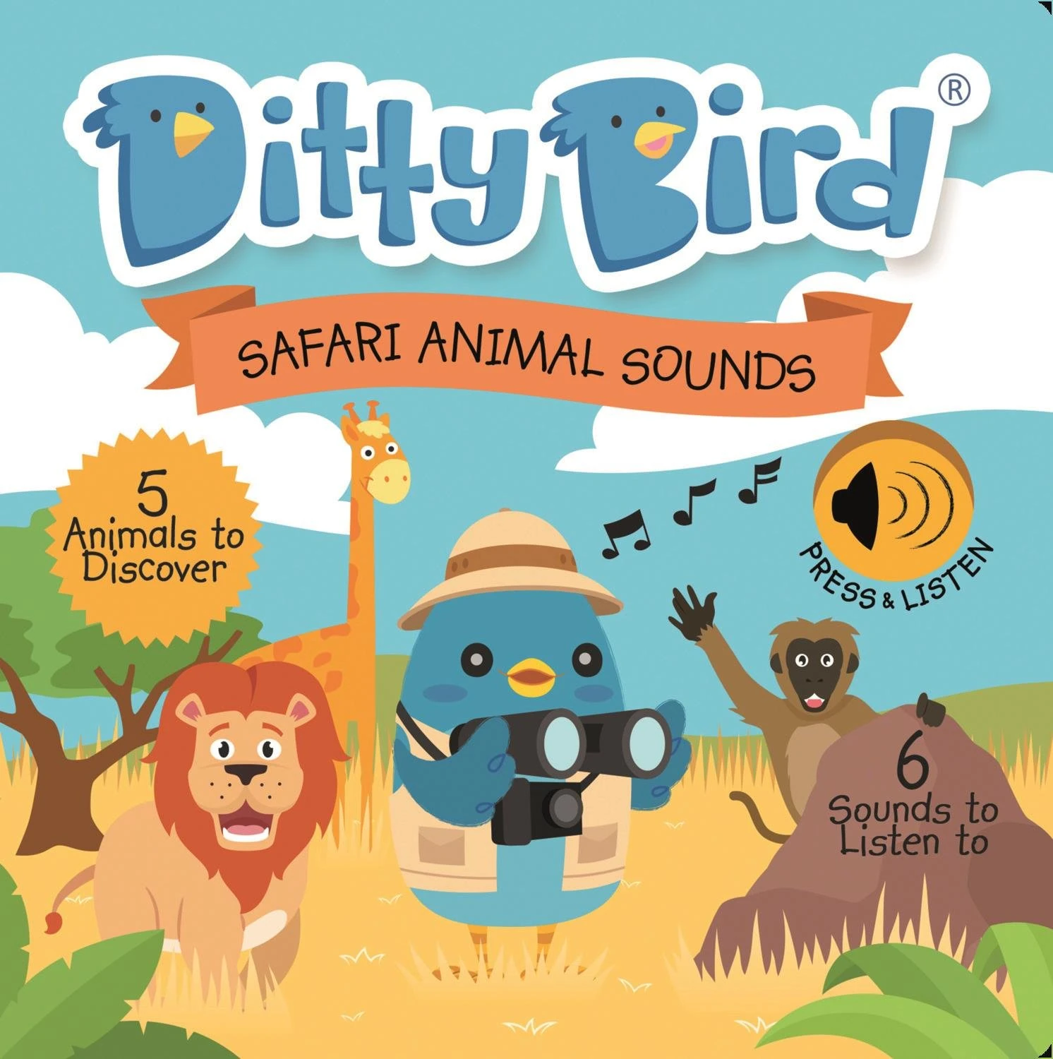 Ditty Bird: Safari Animal Sounds