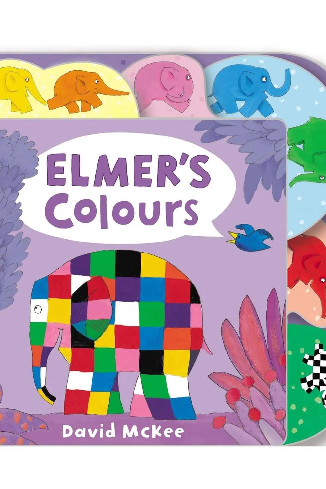 Elmer's Colours : Tabbed Board Book