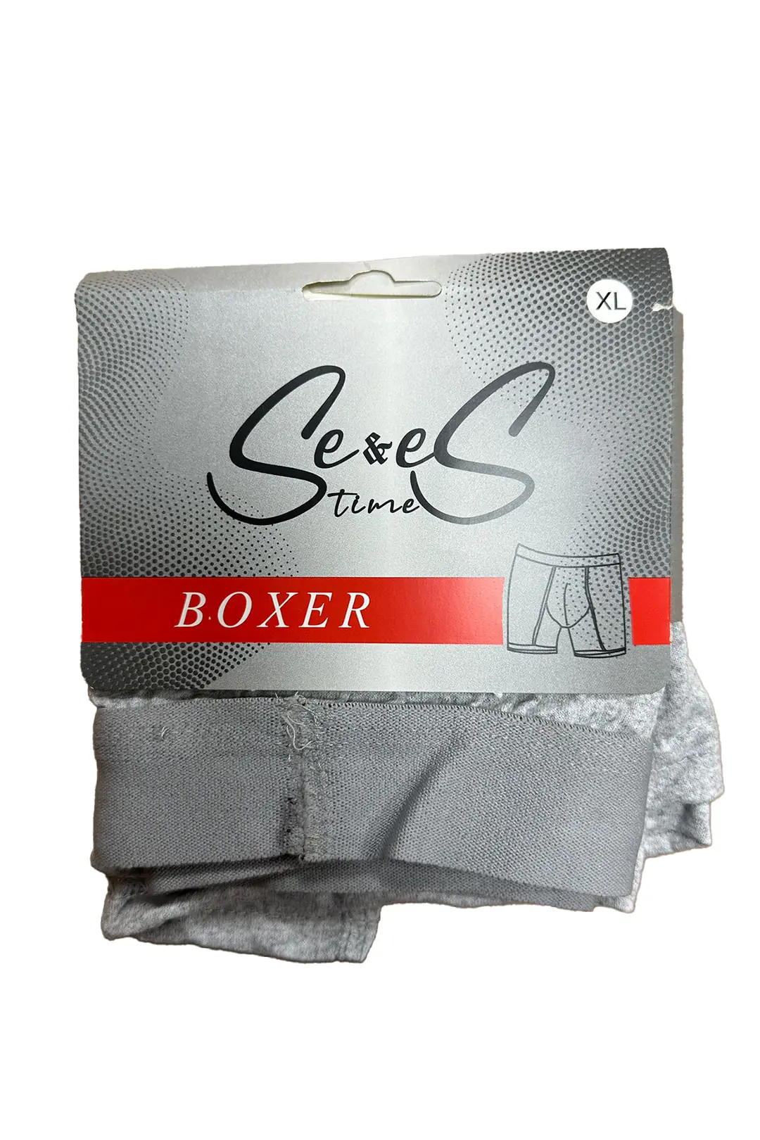 Se ve Se XL Beden Siyah Erkek Boxer İç Çamaşırı | Miniso