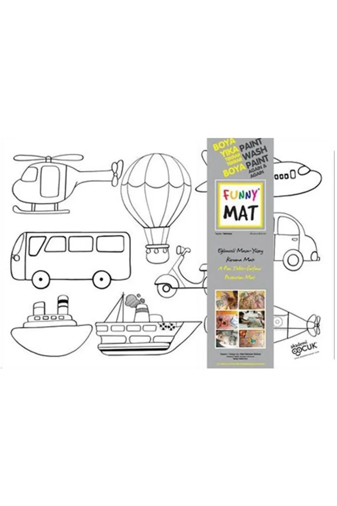 48X33,5Cm Yıkanabilir Çocuk Resim Tablosu | Miniso