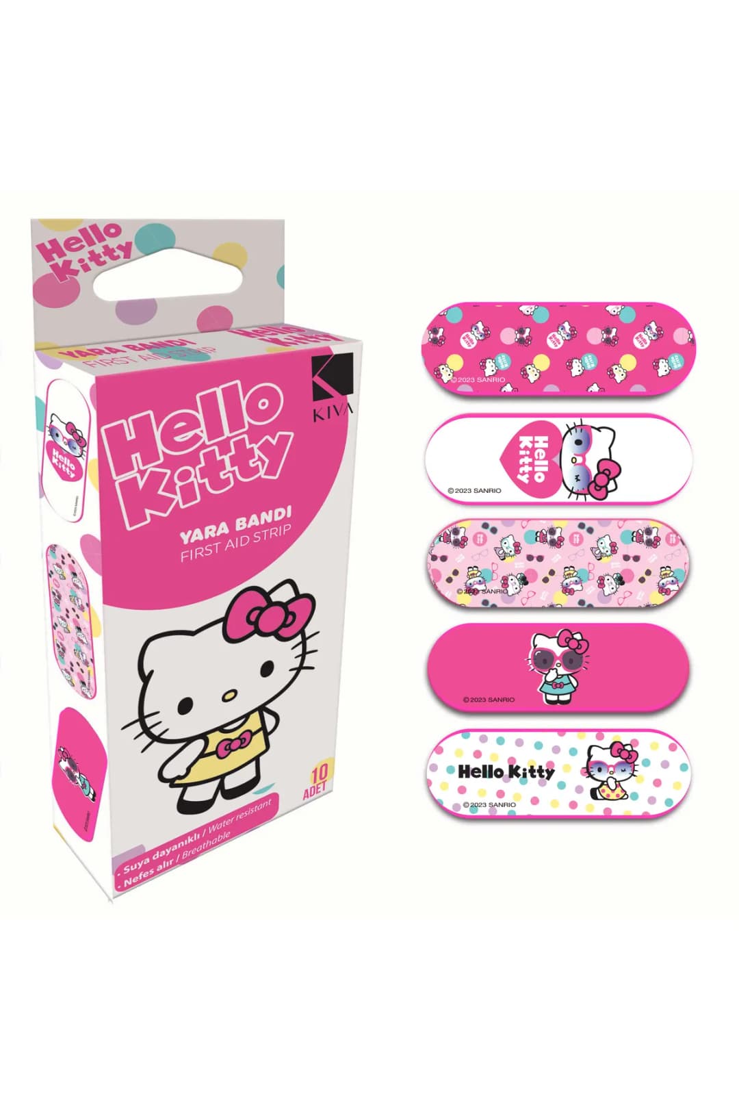 Hello Kitty Yarabandı - 10'lu Paket