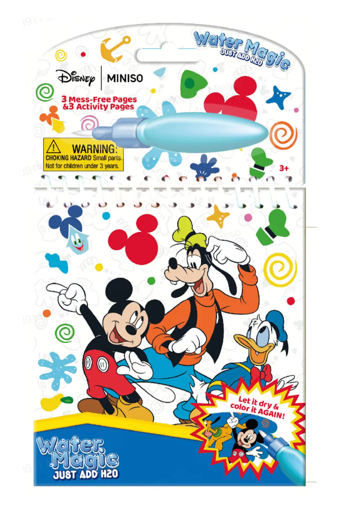 Disney Mickey Mouse Lisanslı Water Magic Serisi Boyama Seti