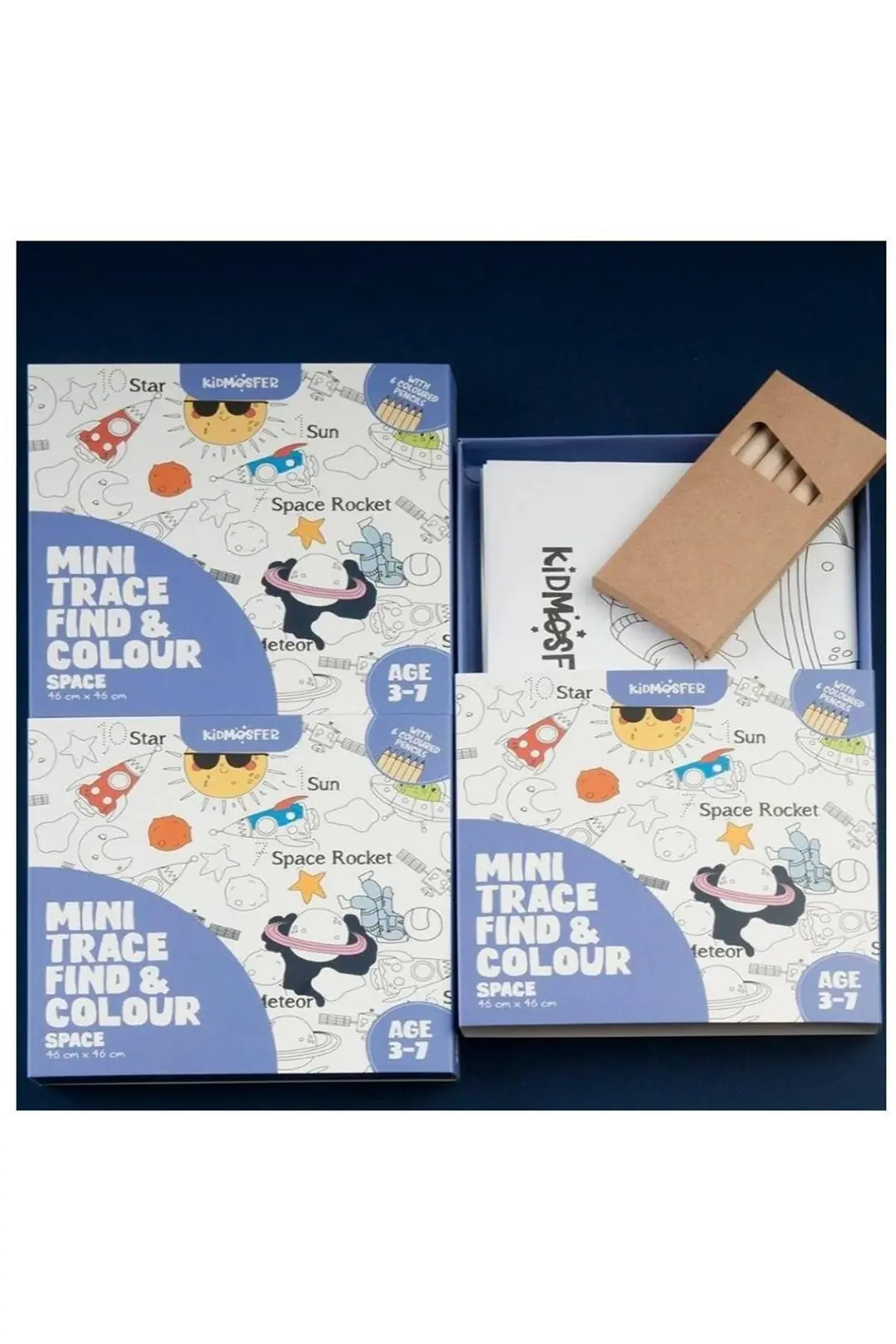 Mini Trace, Find&Colour Space Poster