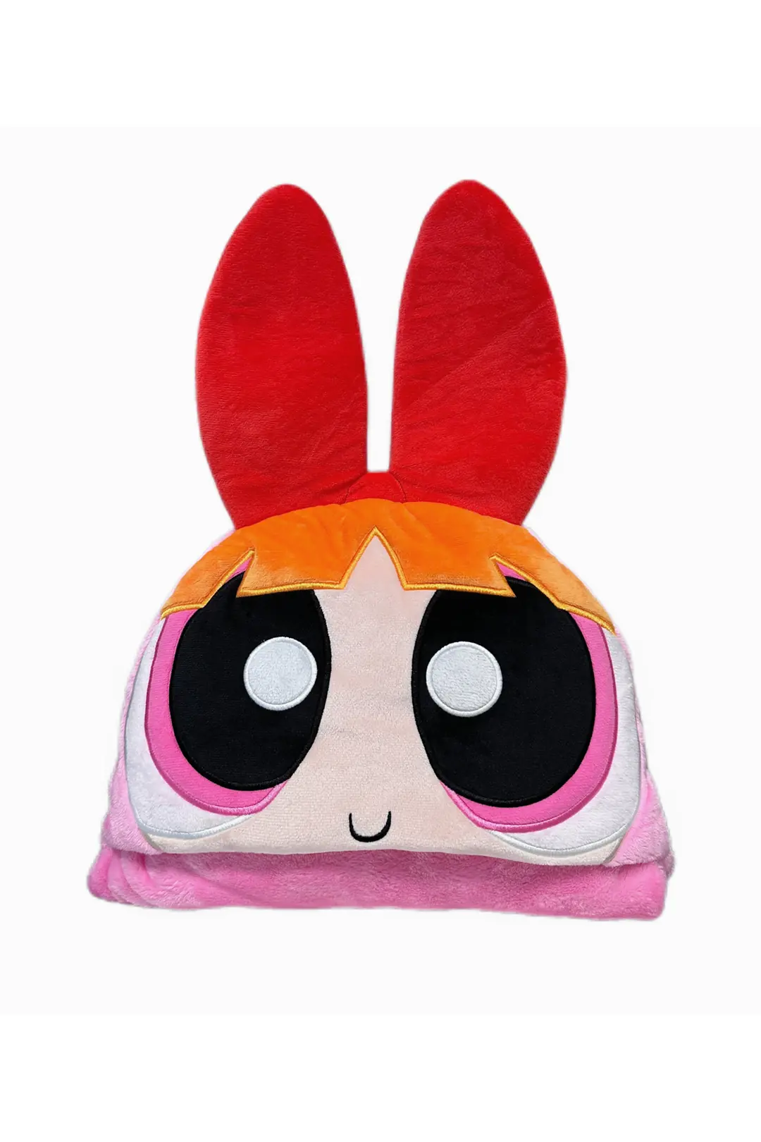 Powerpuff Girls Lisanslı Kalın Kapüşonlu Battaniye (Blossom)