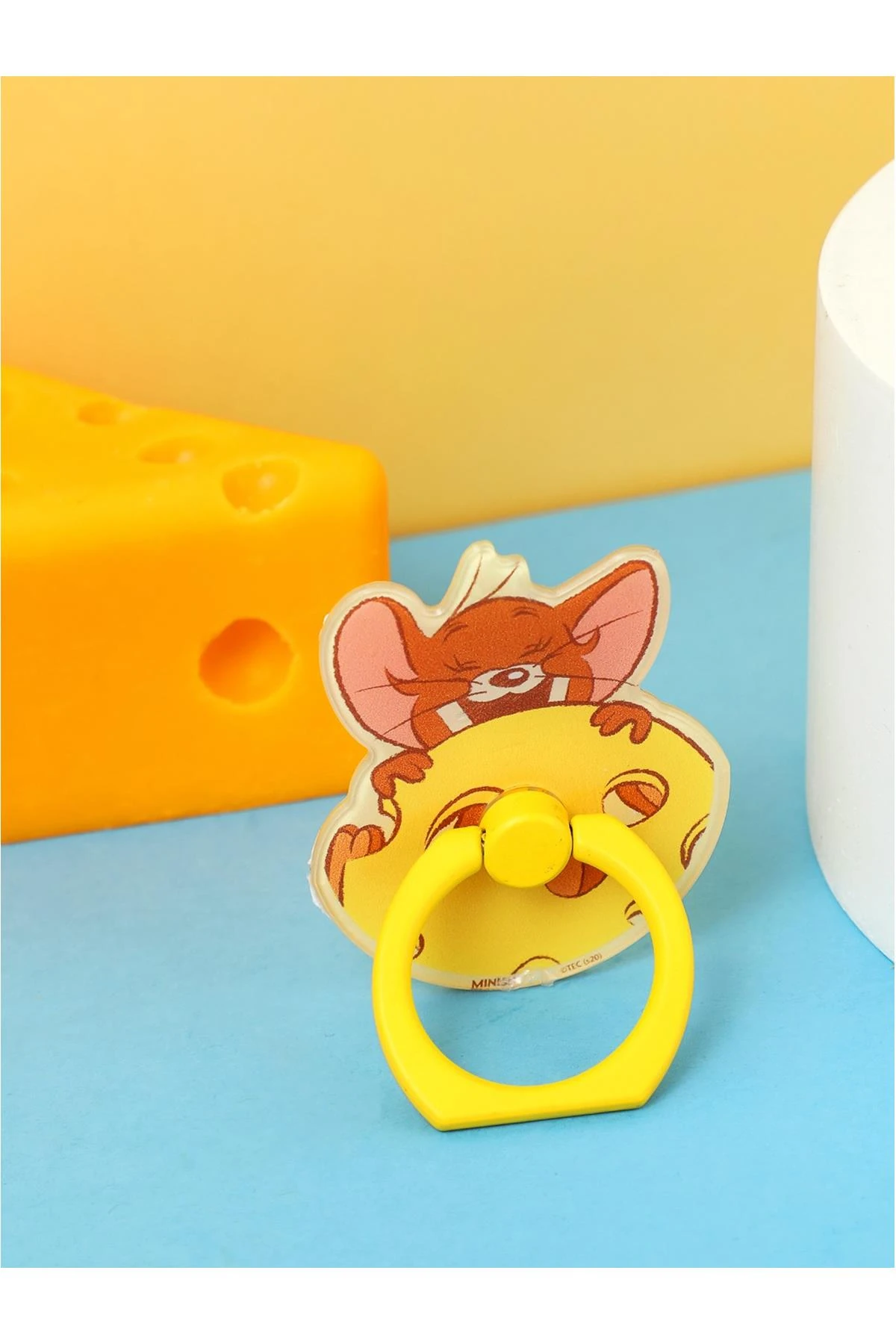 Tom & Jerry Lisanslı Figürlü Telefon Yüzüğü 2 Adet