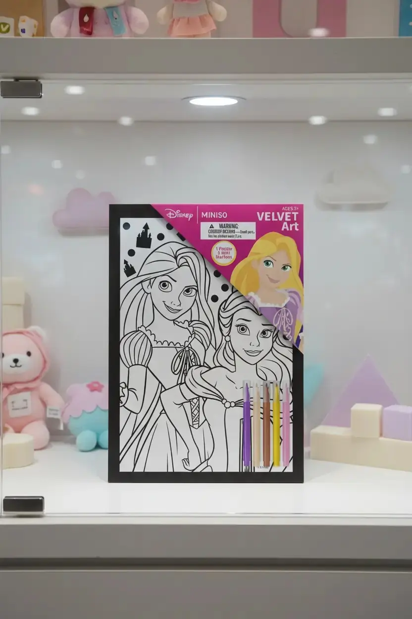 Prenses Boyama Seti – Yaratıcı Aktivite Kit | Miniso TR