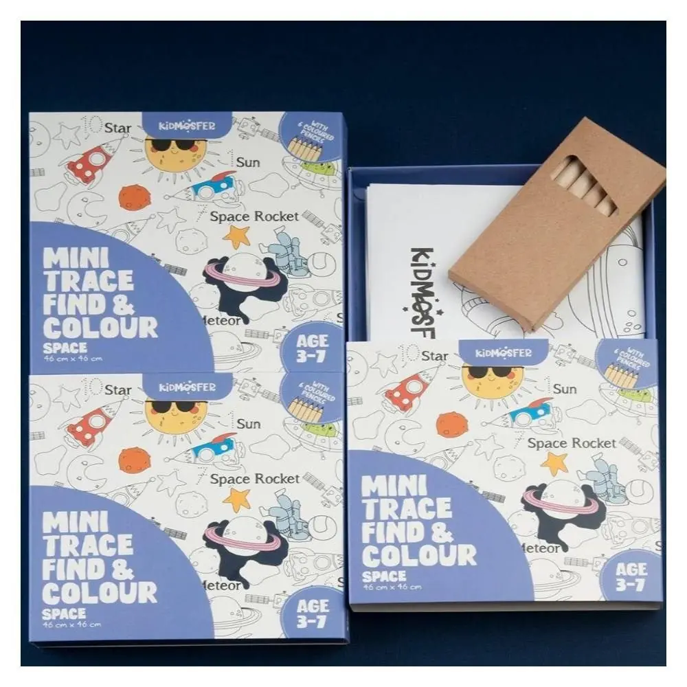 Mini Trace, Find&Colour Space Poster