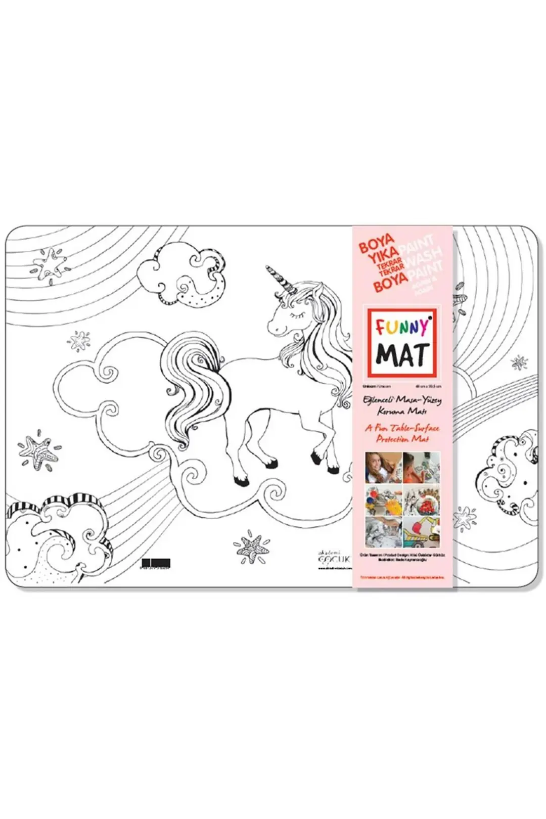 48X33,5Cm Yıkanabilir Çocuk Resim Tablosu | Miniso