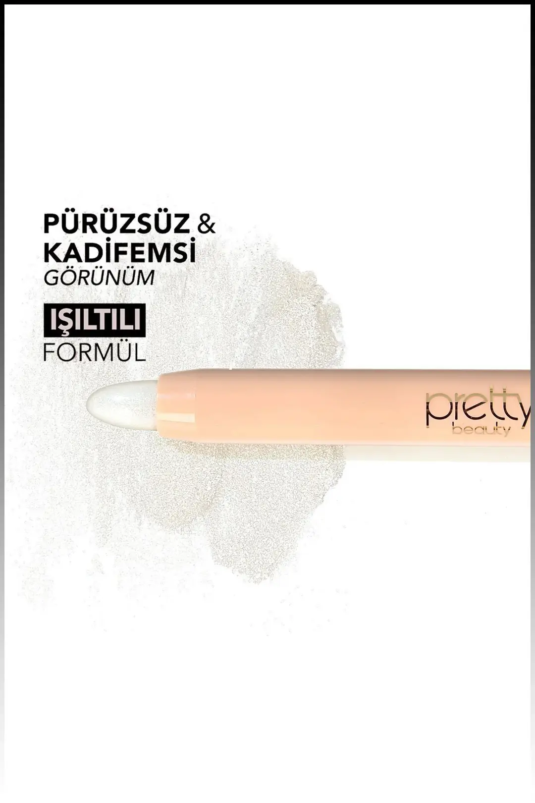 Pretty Beauty Kalem Highlighter Beyaz | Miniso