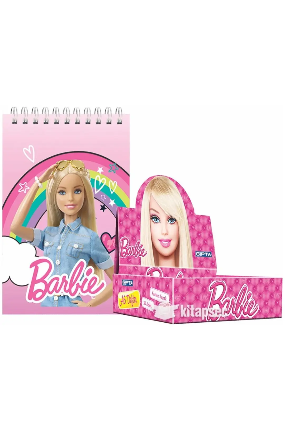 Bloknot A7 Barbie Karton Kapak 40 Yp