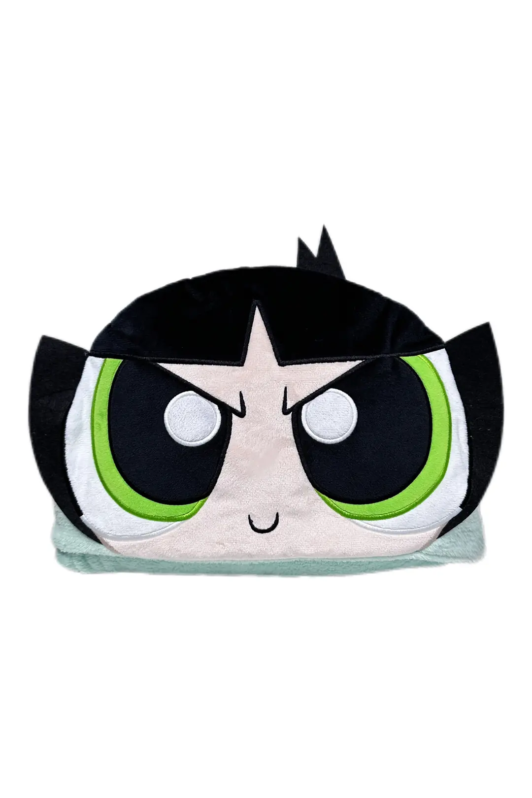 Powerpuff Girls Lisanslı Kalın Kapüşonlu Battaniye (Buttercu