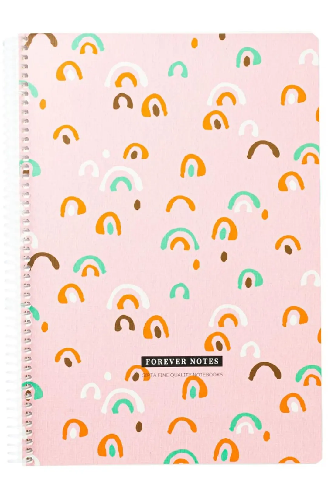 Forever Spiral Karton Kapaklı Çizgili Defter | Miniso