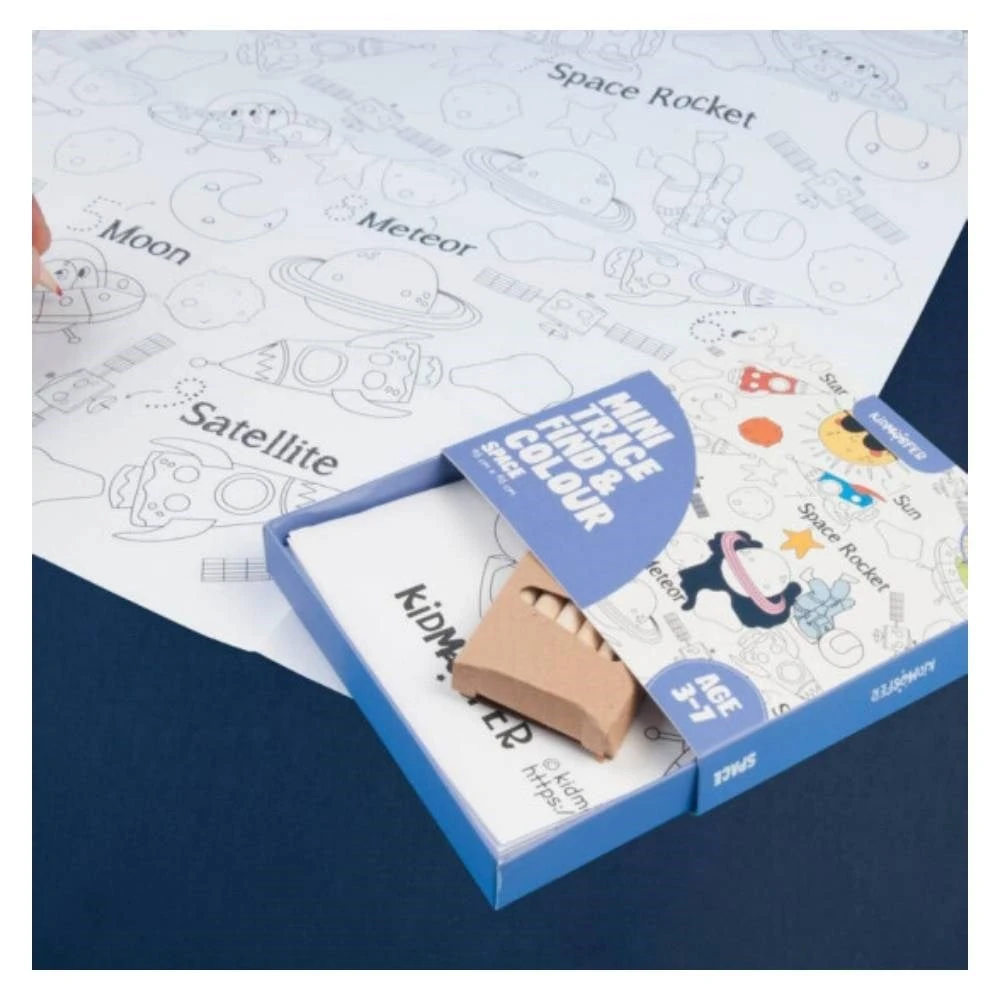 Mini Trace, Find&Colour Space Poster