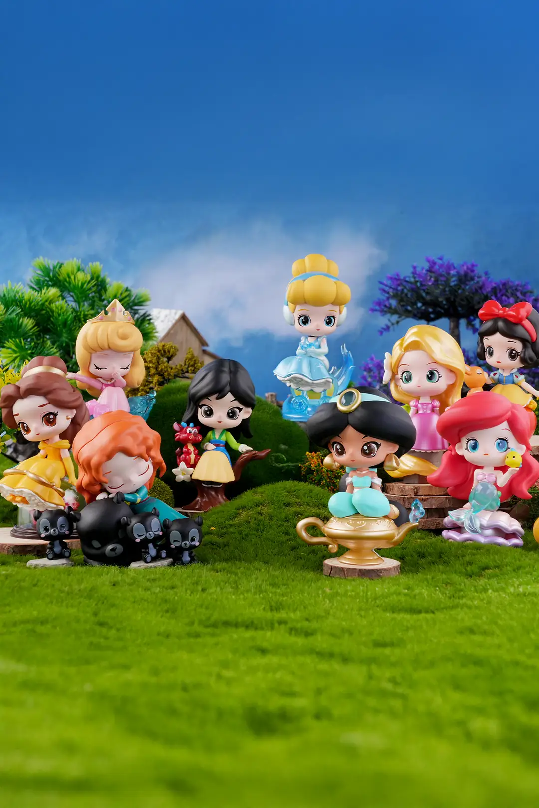 Disney Lisanslı Peri Masalı Kasabası Blind Box | Miniso
