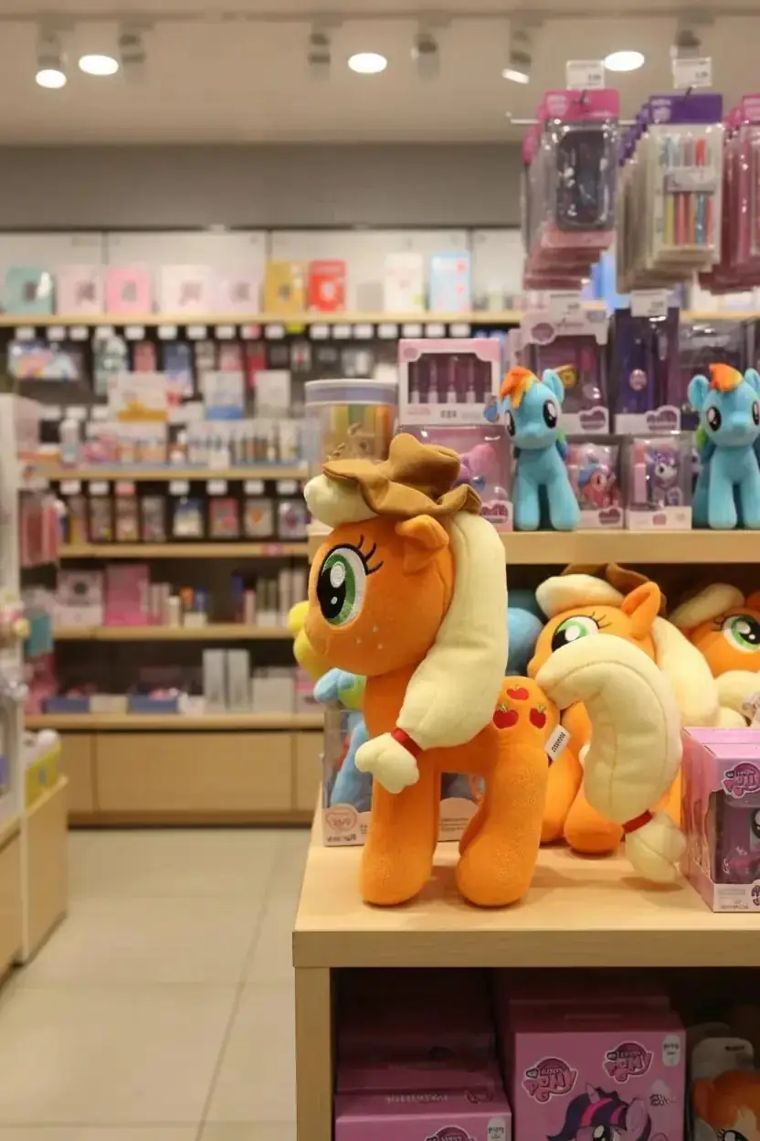 My Little Pony Lisanslı 25 cm Ayakta Peluş Oyuncak (Applejac