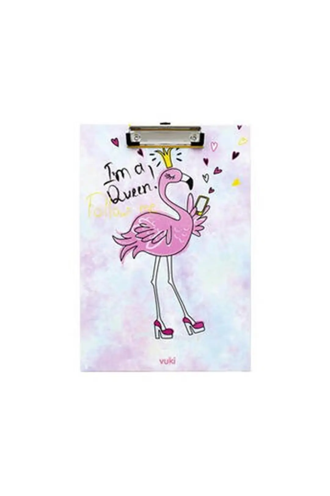 Vuki Flamingo Desenli Sekreterlik | Miniso