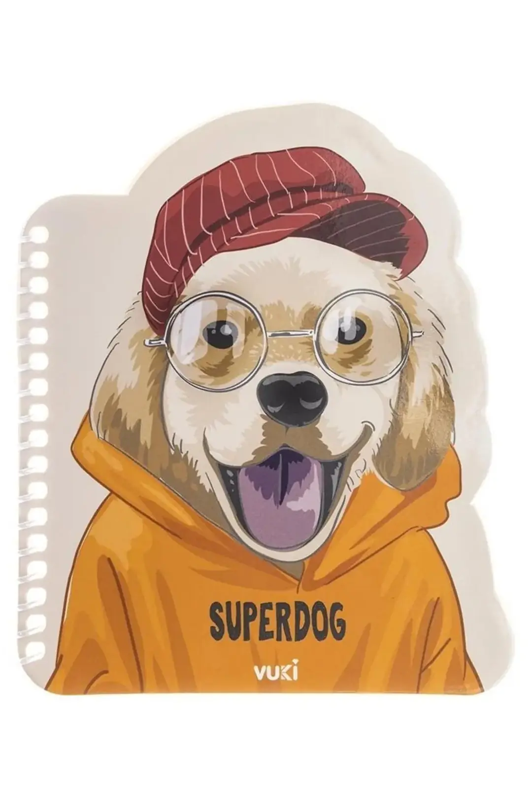 Vuki Şekilli Spiralli Defter-Köpek | Miniso