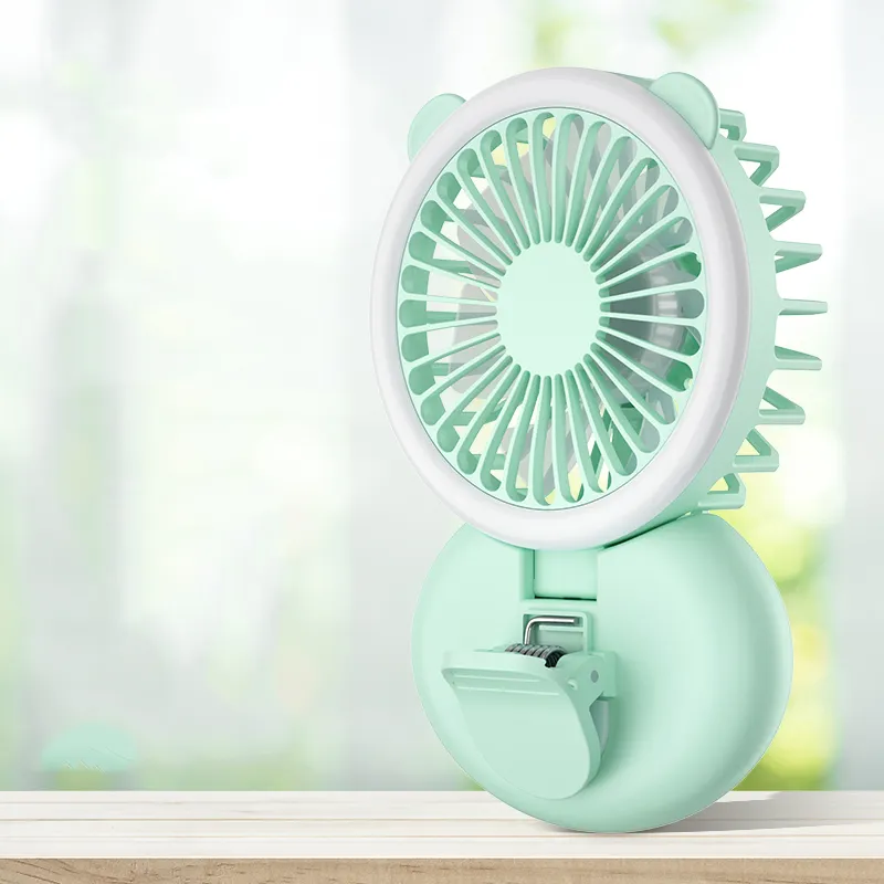 Selfie Işıklı Mini Fan | Miniso