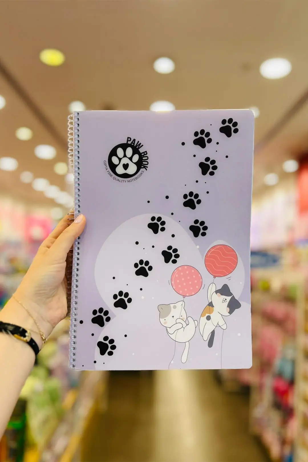Gıpta Pati Tasarımlı Kareli Defter 80 Yaprak | Miniso