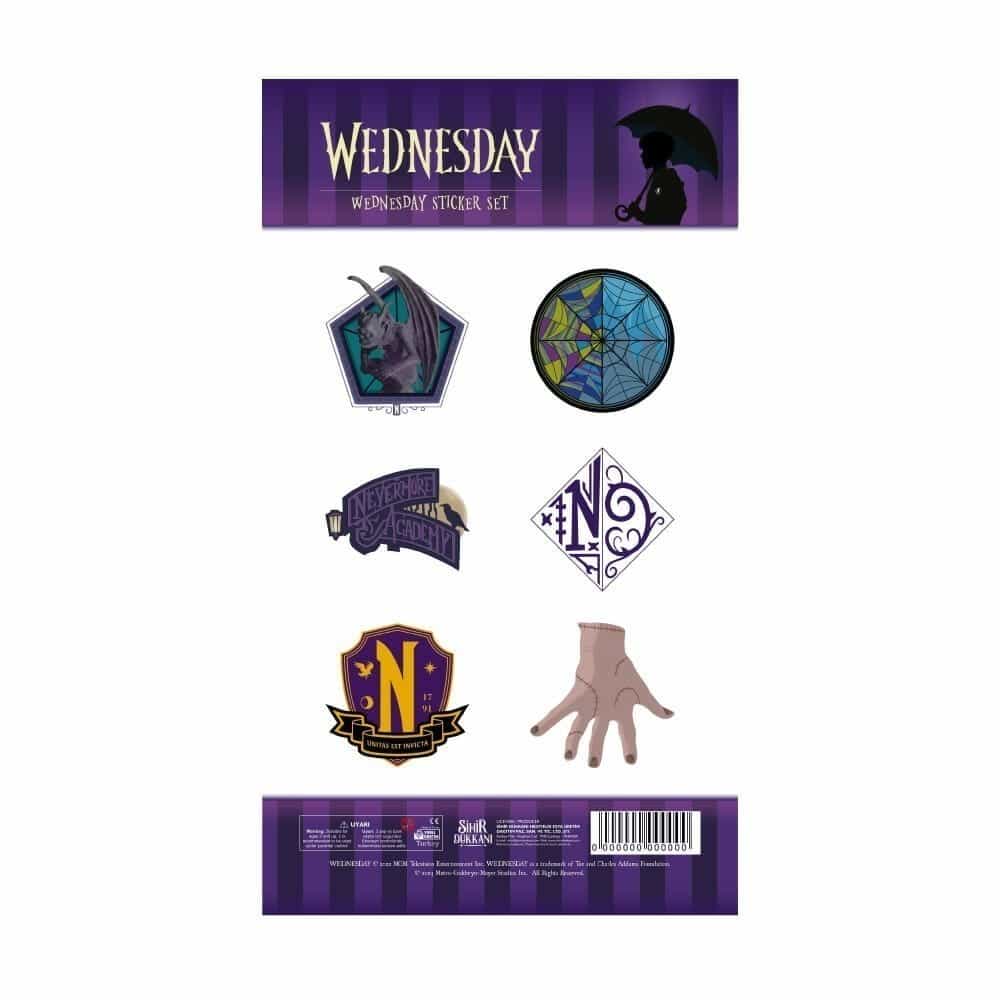 Wednesday Sticker Set