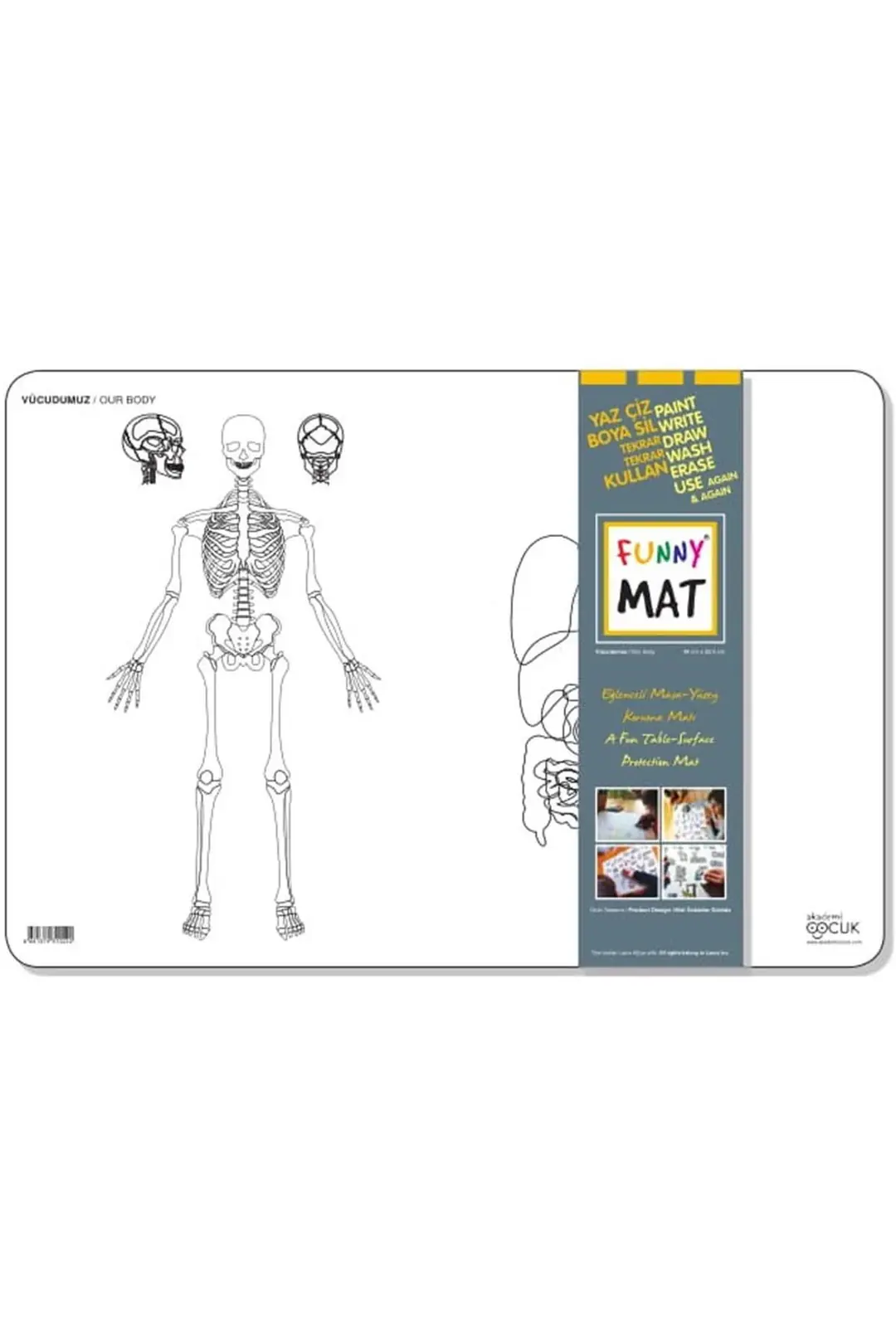 48X33,5Cm Yıkanabilir Çocuk Resim Tablosu | Miniso